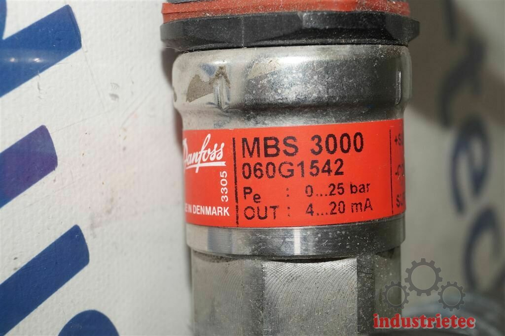 Danfoss MBS 3000 060G1542 Druckmessumformer MBS3000 Industriegerät Pr, 65,00