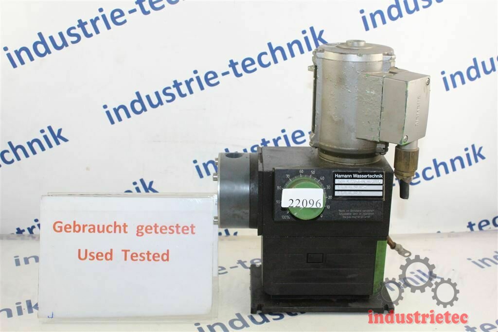 Hamann M 220-4 SN 98/38612 Membranpumpe Dosierpumpe - Industrie Ersat