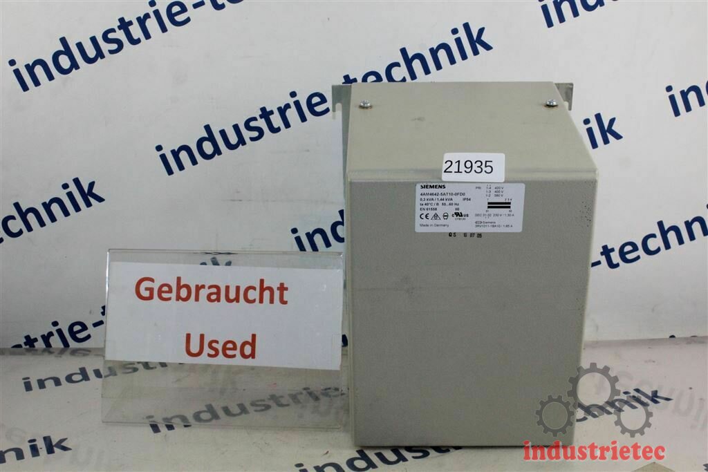 Siemens 4AM4642-5AT10-0FD0 Steuertransformator trafo transformator, 260 ...