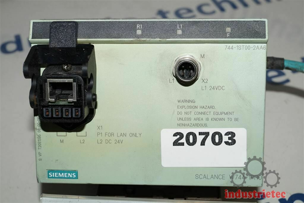 Siemens Simatic NET IWLAN Ethernet Client Modul 6GK5744-1ST00-2AA6, 850 ...