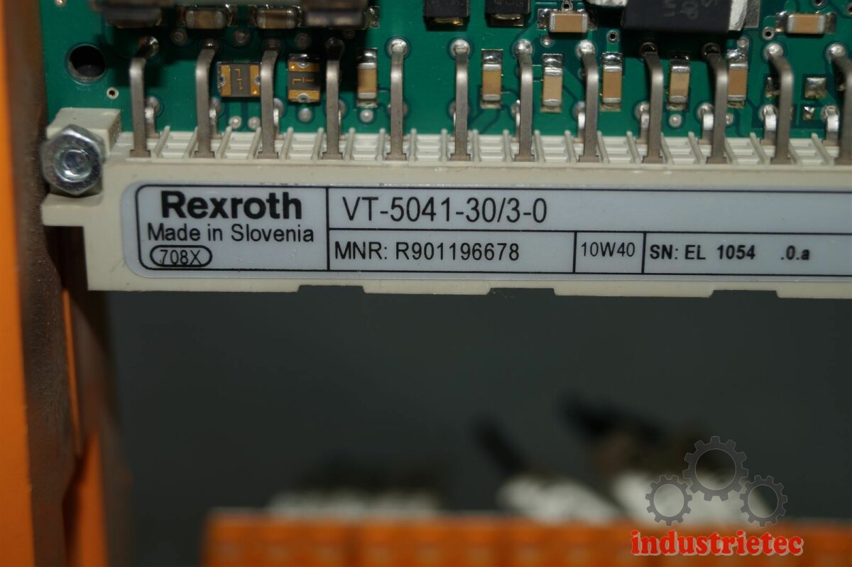 Rexroth VT5041 VT-5041-30/3-0 R901196678 Steuerkarte Karte, 850,00