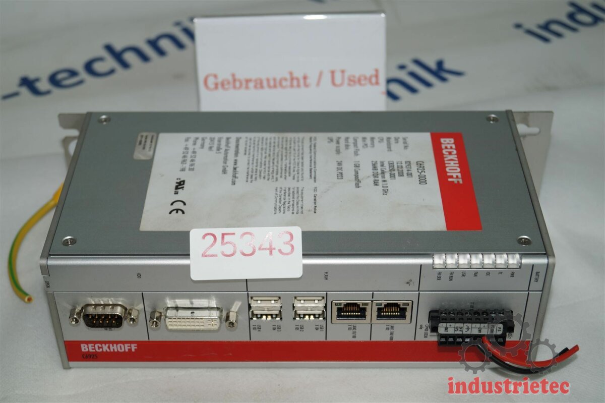 BECKHOFF C6925-0000 Power Supply C69250000, 990,00