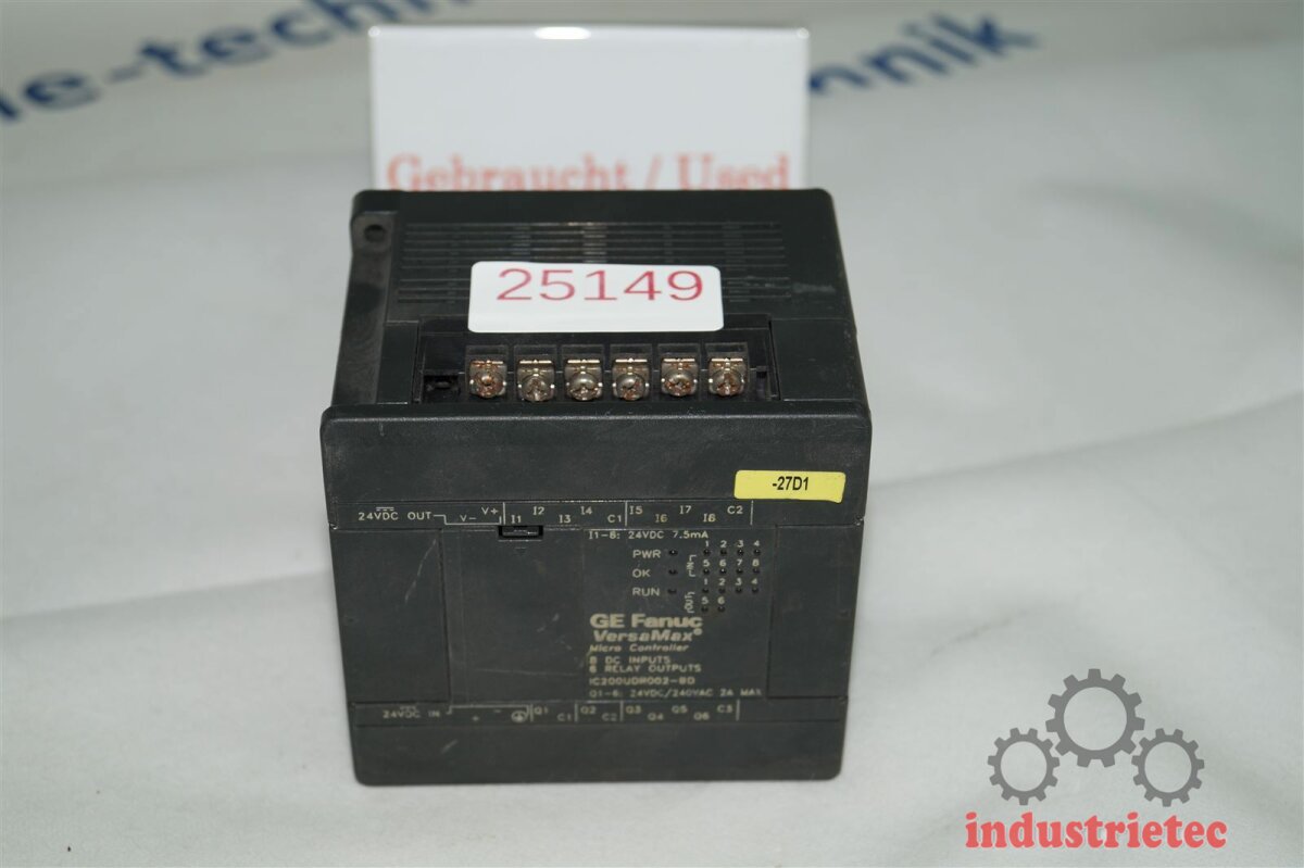 GE Fanuc VersaMax Micro Controller IC200UDR010-BF, 410,00