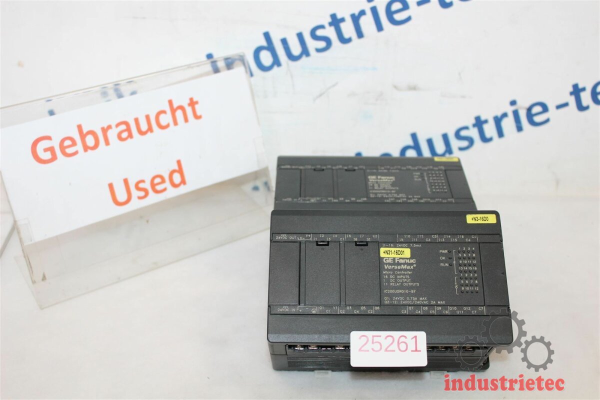 GE Fanuc VersaMax Micro Controller IC200UDR010-BF, 410,00