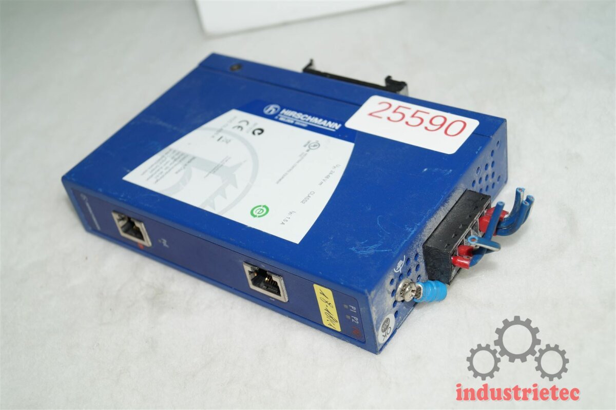 Hirschmann SPIDER Giga 2TX PoE EEC PoE Injector, 100,00