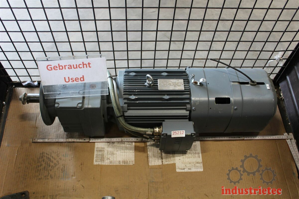 SEW-EURODRIVE K37/T DRL71M4BE1HR/TF/AS7W Getriebemotor 662 min Gearbo ...
