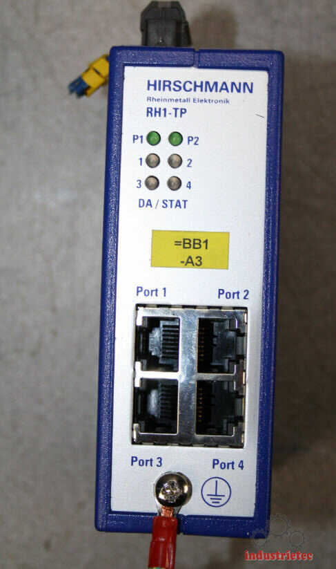 Hirschmann Rail Hub RH1-TP Rail industrie Switch Ethernet Switch, 150,00