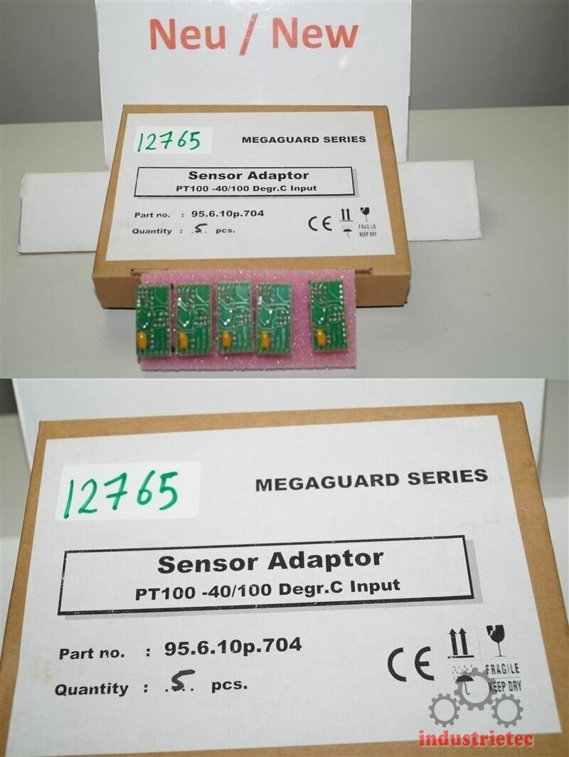 5 x praxis automation sensor adapter 95.6.10p.704 megaguard series, 150 ...