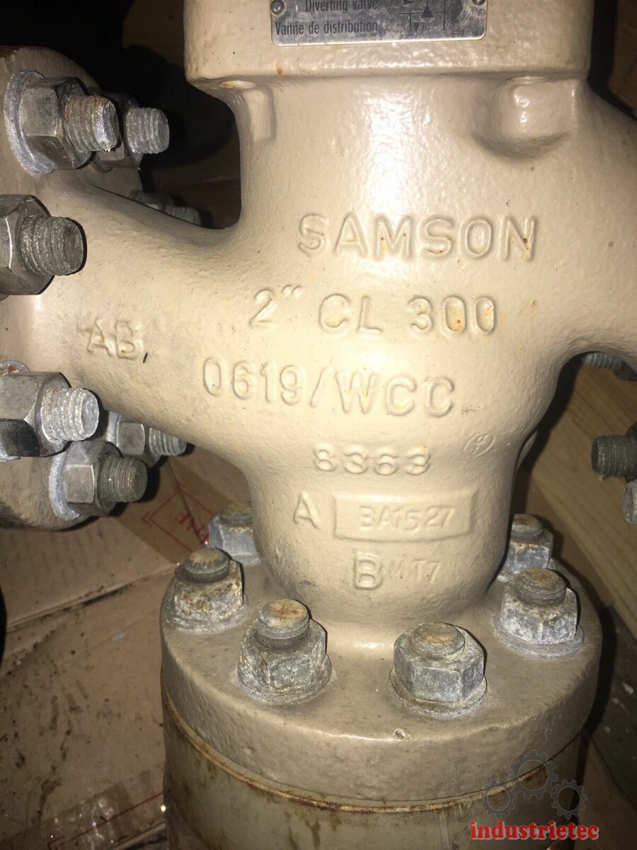 Samson 3277 Stellantrieb mit Stellungsregler 3730-2 positioner, 1.450,00