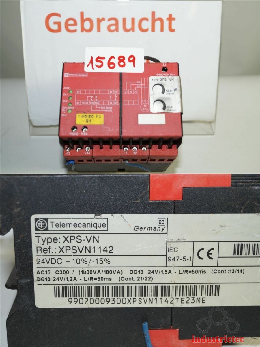 Telemecanique XPS-VN Safety Relay XPSVN1142, 220,00