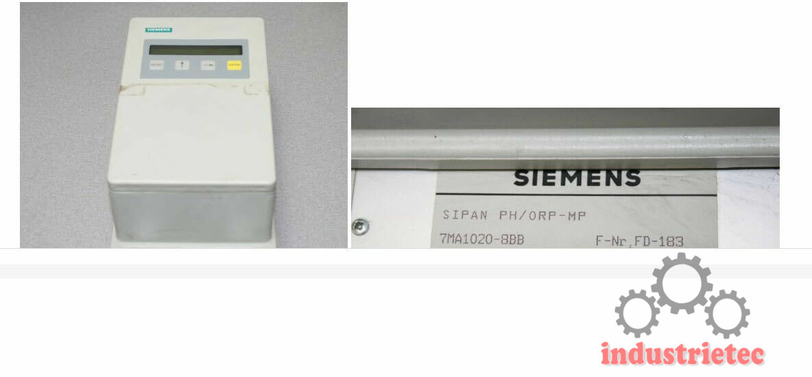 SIEMENS SIPAN 32 PH/ORP ANALYZER Leitfähigkeits Messung - Industrie E