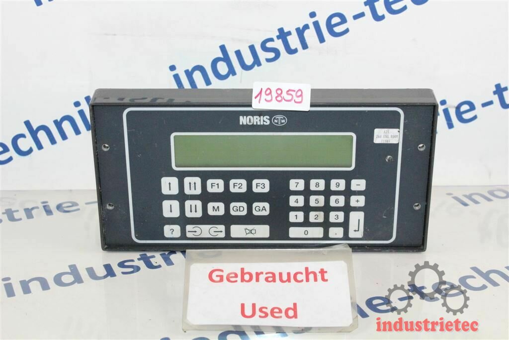 NORIS Tachometerwerk N2000-DP30 Dialog Panel Terminal Panel - Industr