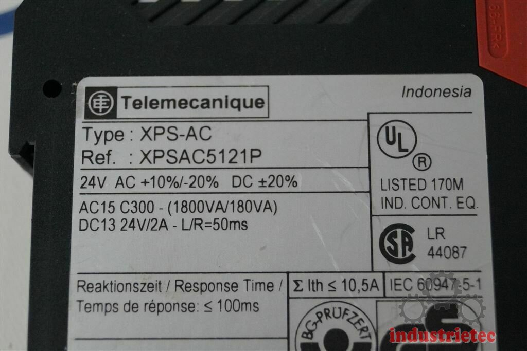 Telemecanique PREVENTA XPS-AC Sicherheitsrelais Relais Safety Relay, 60 ...