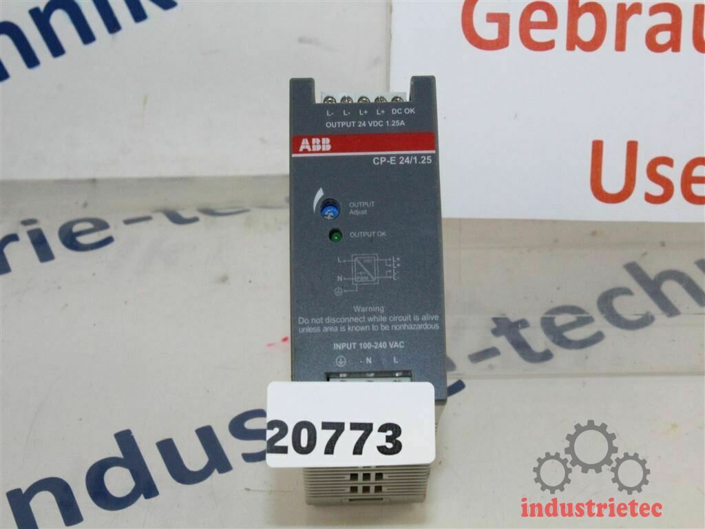 ABB CP-E 24/1.25 Switch mode power supply 1015009601 1SVR427031R0000, 75,00