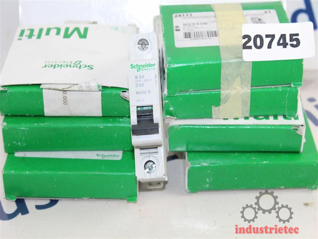 Schneider Electric MULTI 9 C60 Leitungsschutzschalter MULTI9C60, 15,00