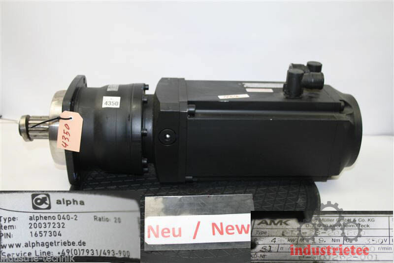 AMK DT7-28-20-F00 mit getriebe alpheno 040-2 servomotor servomotors, 1. ...