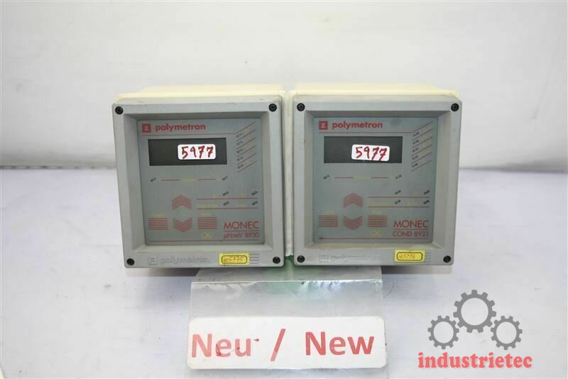 Zellweger Polymetron MONEC 8921 IP65 Induktiver Leitfähigkeitssensor ...