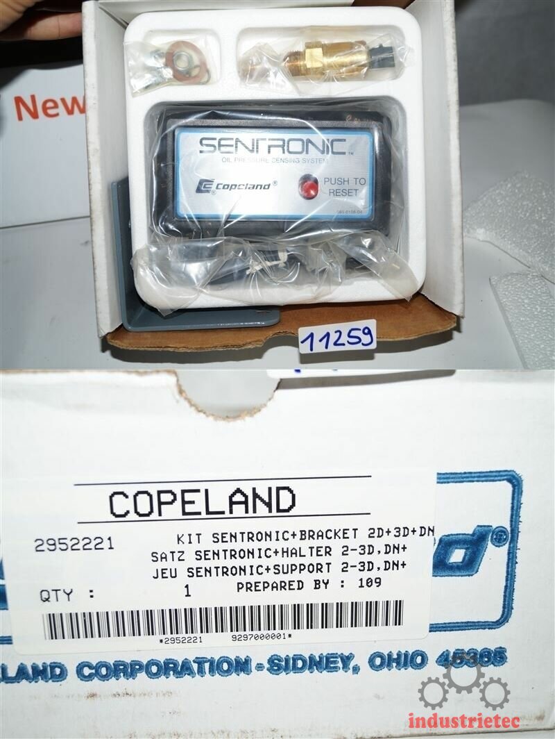 COPELAND 2952221 kit sentronic + bracket 2D+3D+DN satz sentronic 2952