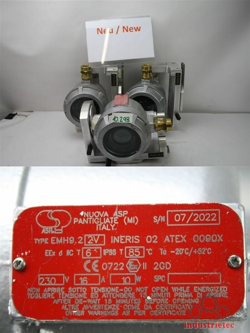 Nuova ASP EMH9.2 2 ineris 02 atex 0090x, 1.450,00