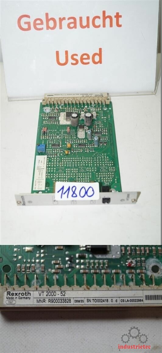 Rexroth VT 2000-52 R900033828 Amplifier, 375,00