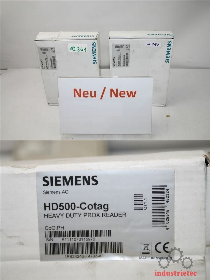 Siemens HD500-Cotag Prox Reader Kartenleser Heavy duty card reader, 250 ...