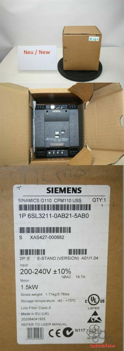 sinamics G110 cpm110 uss 6SL3211-0AB21-5AB0, 250,00