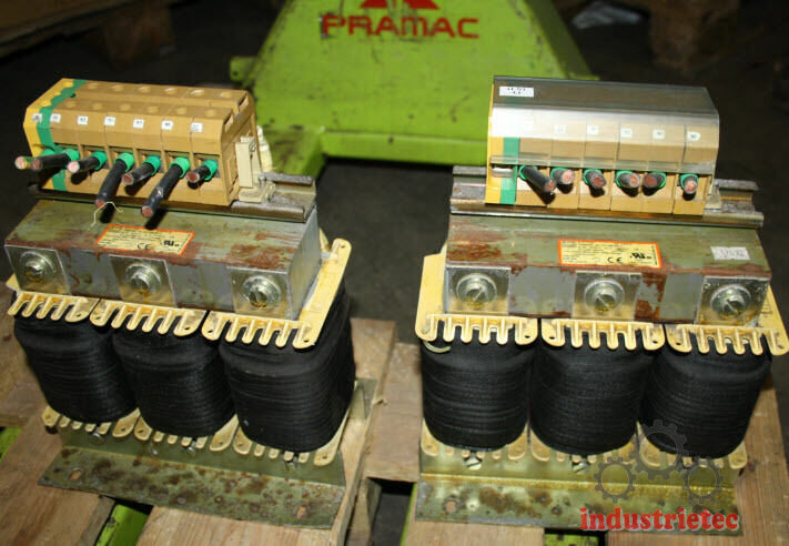 Block Drossel 60A 1.1=1.2=3x0,33mh transformator traffo un=460V, 299,00