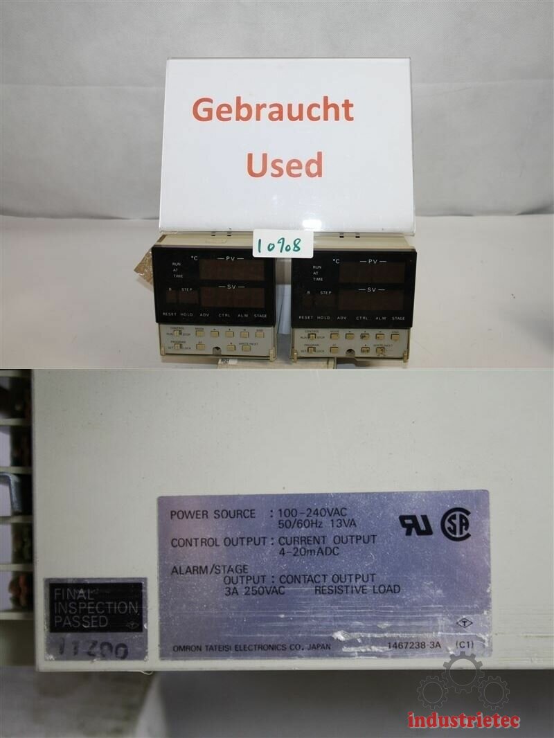 OMRON temperature controller, 250,00