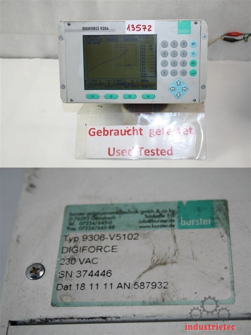 BURSTER DIGIFORCE 9306 Fügeüberwachung 9306-V5102 TOP, 1.500,00