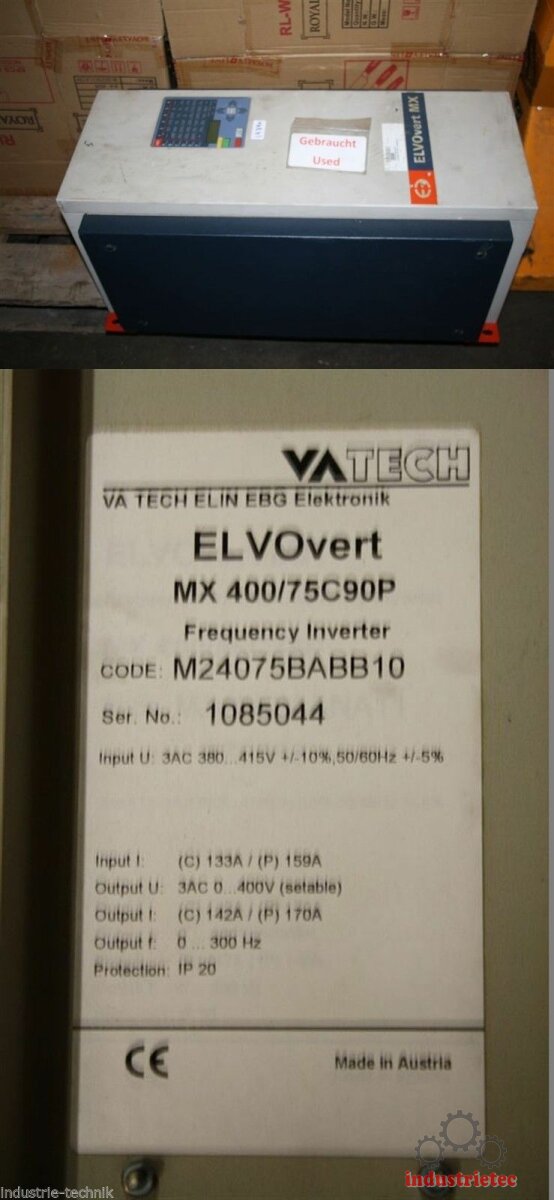 VATECH ELVOVERT MX 400/75C90P M24075BABB10, 2.800,00