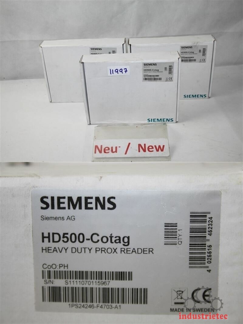 Siemens HD500-Cotag Kartenleser Prox Reader Heavy duty card reader, 240 ...