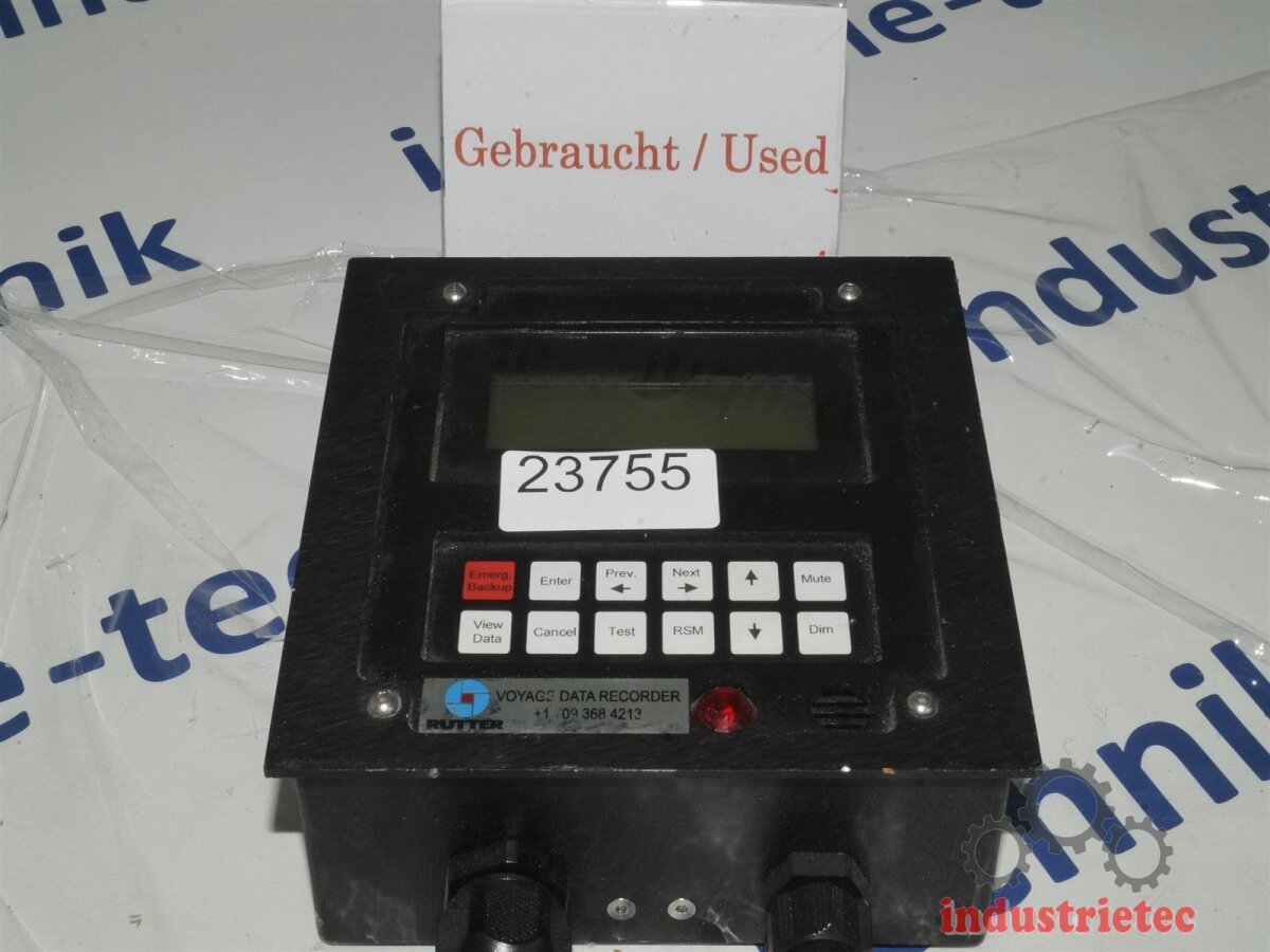 RUTTER RUT-01007 Operation and Alarm Unit RUT01007, 650,00