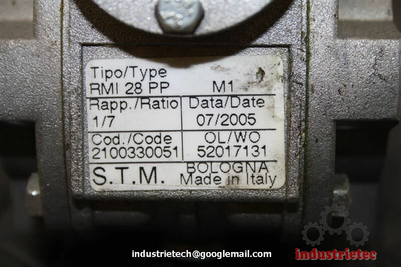 stm RMI 28 PP i= 7 GETRIEBE FUER GETRIEBEMOTOR RMI28PP, 109,38
