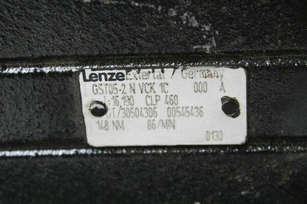 Lenze 86 min Getriebemotor GST05-2 N VCK 1C Gearbox GST05-2NVCK1C, 464,06