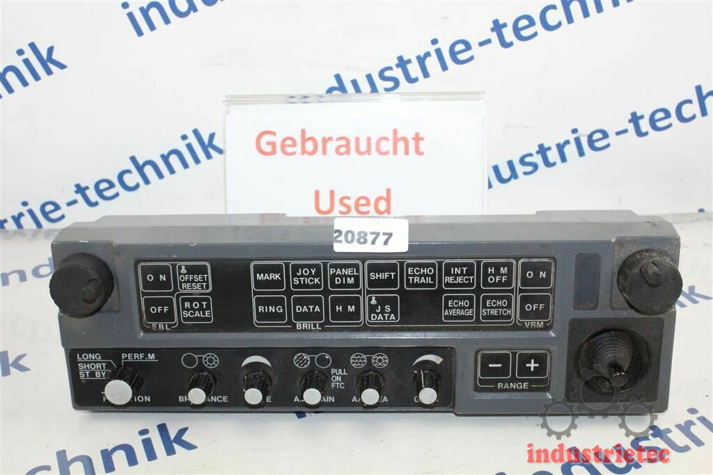 FURUNO ELECTRIC RHRS-2001R Control Unit rcu-00l, 1.620,00