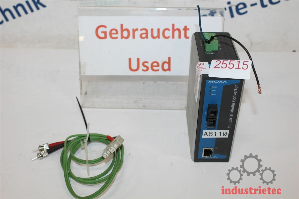 Moxa Technologies IMC-101-M-SC Industrial Media Converter, 105,00