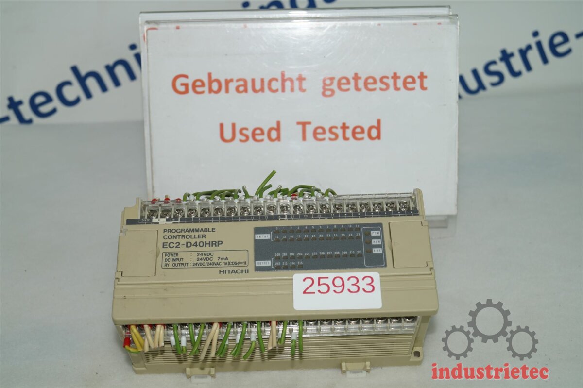 HITACHI EC2-D40HRP Programmable Controller, 760,00