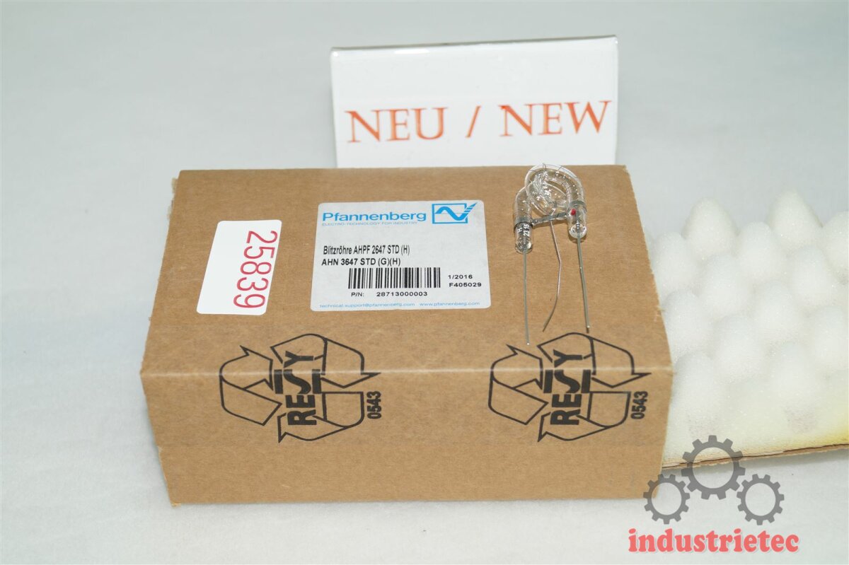 Pfannenberg AHPF 2647 STD Blitzröhre, 35,00