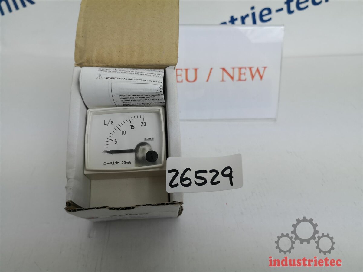 ZURC BM45 Amperimetro Messtechnik, 20,00