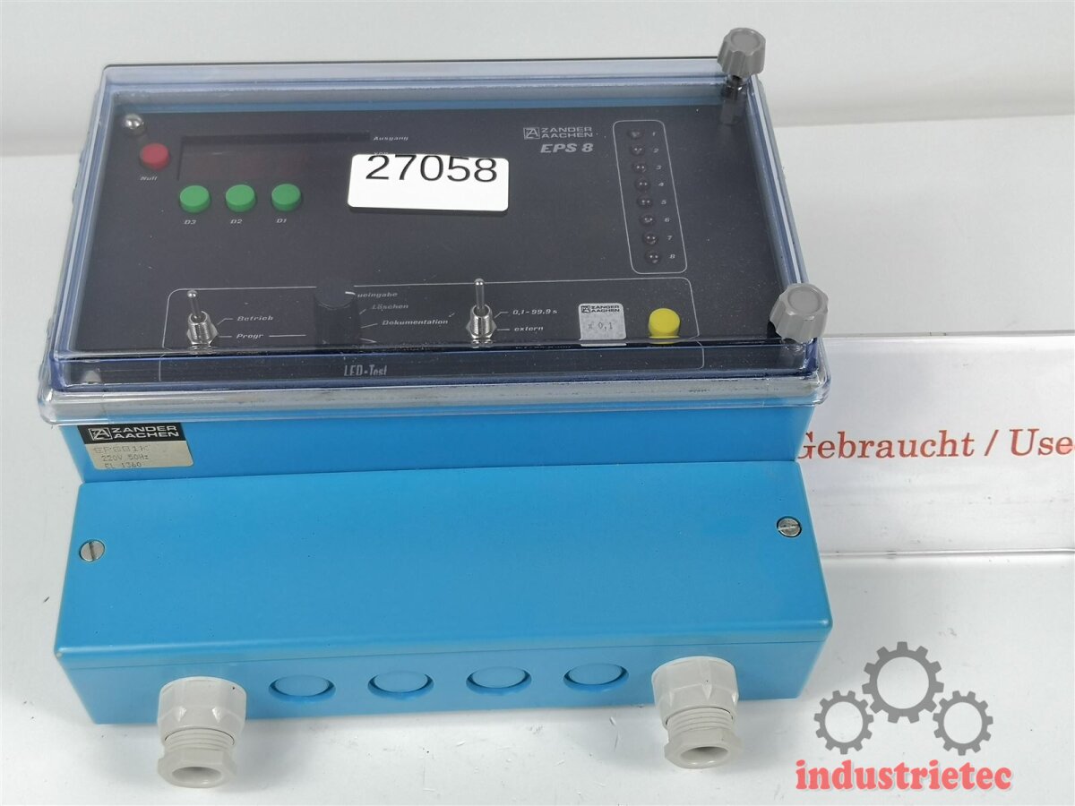 Zander Aachen EPS8 EPS81K Speed Control, 220,00