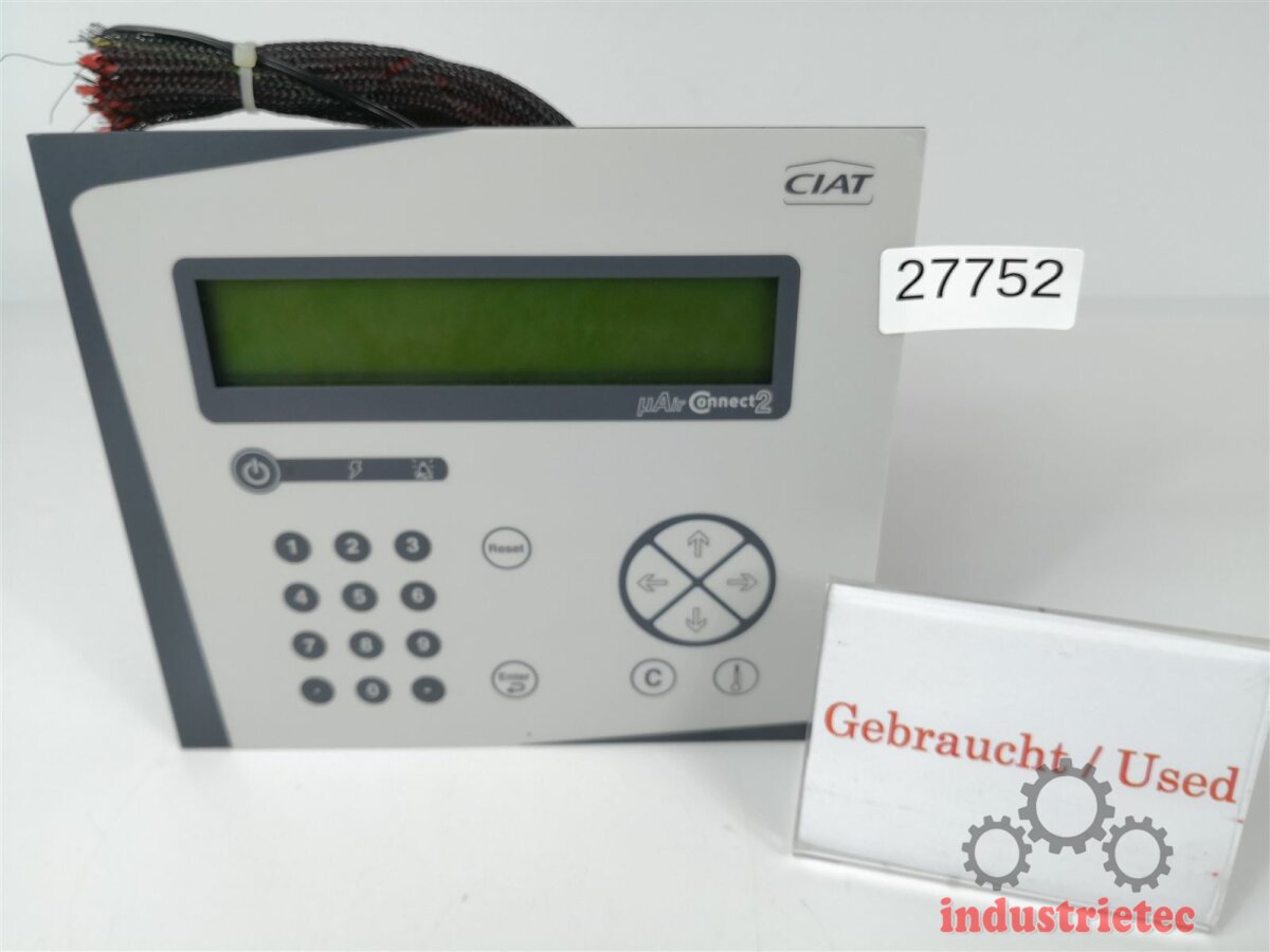 Ciat µAIR CONNECT2 Controls Operator Panel - Gebraucht, 750,00