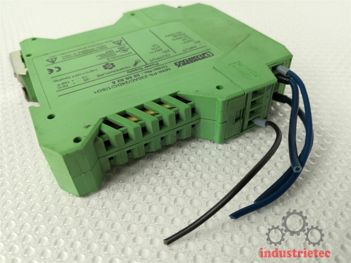 Phoenix Contact MINI-PS-230AC/24DC/1/SO1 Power Supply, 35,00