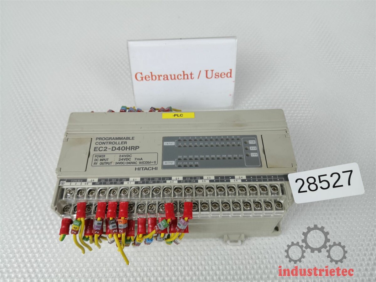 HITACHI EC2-D40HRP Programmable Controller, 740,00