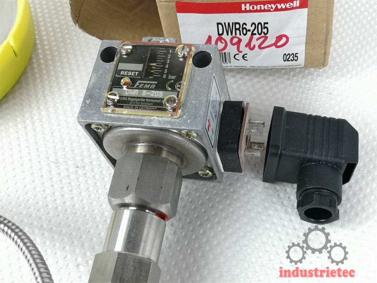FEMA DWR 6-205 Druckwächter Druckbegrenzer DWR6205, 390,00