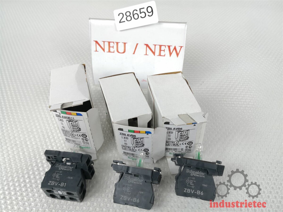 Schneider Electric ZBV-B6 / ZBV-B1 LED Modul ZBVB6 / ZBVB1, 12,00