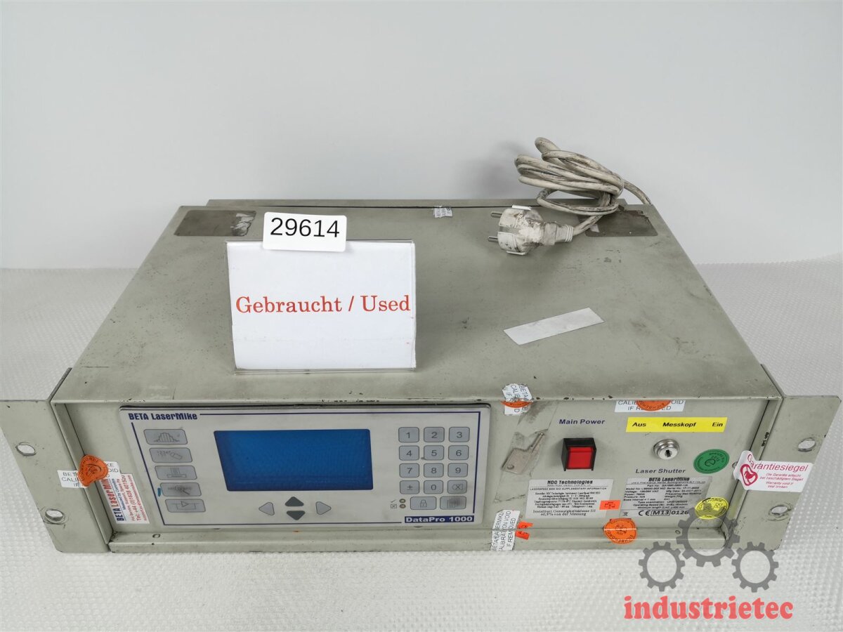 BETA LaserMike DataPro 1000 LS9000-303 MID Laser Micrometer LS9000303 ...