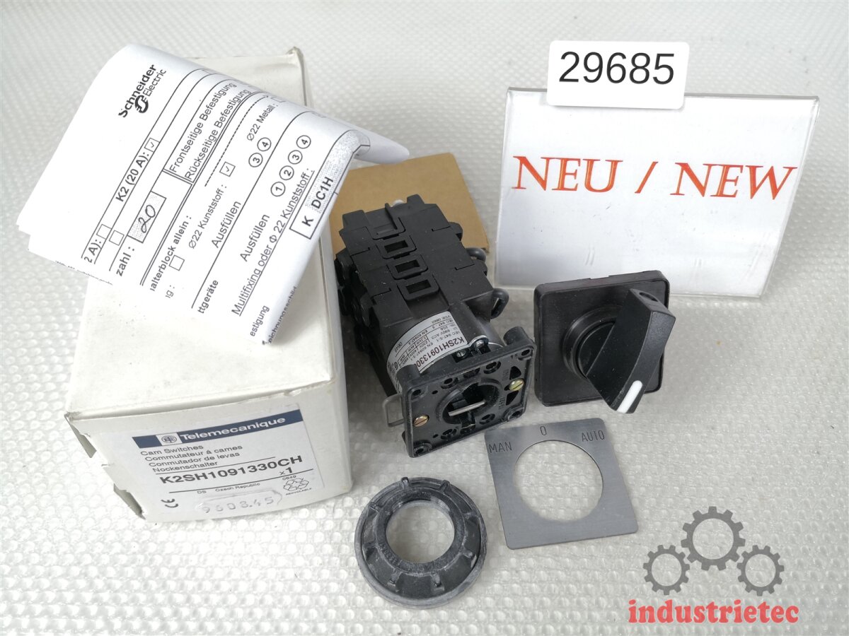 Telemecanique K2SH1091330CH Nockenschalter Cam Switches - Industrie E