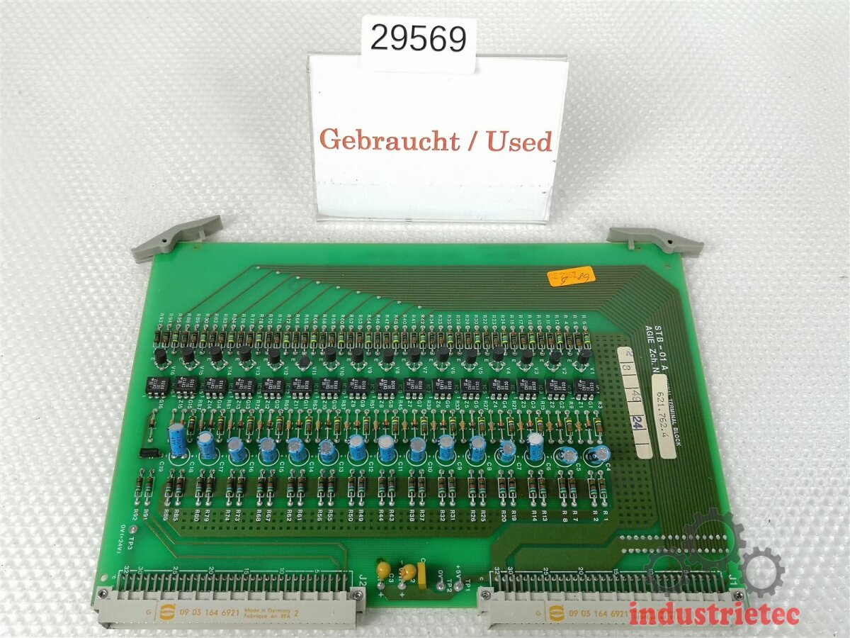 AGIE 621.762.4 Signal Terminal Block, 300,00