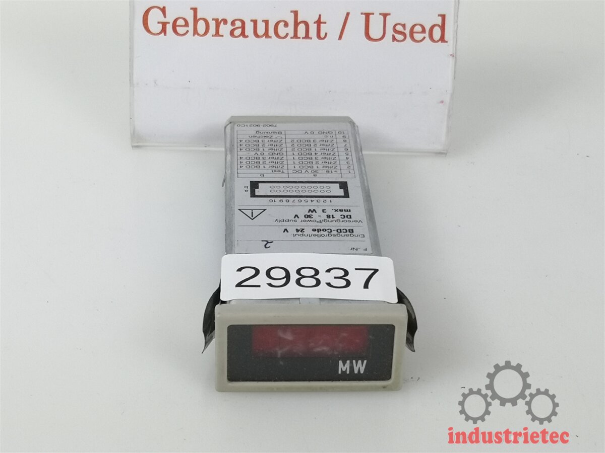 Mean Well 7902-9021CO Digitalanzeige - Industrie Ersatzteile & Automa