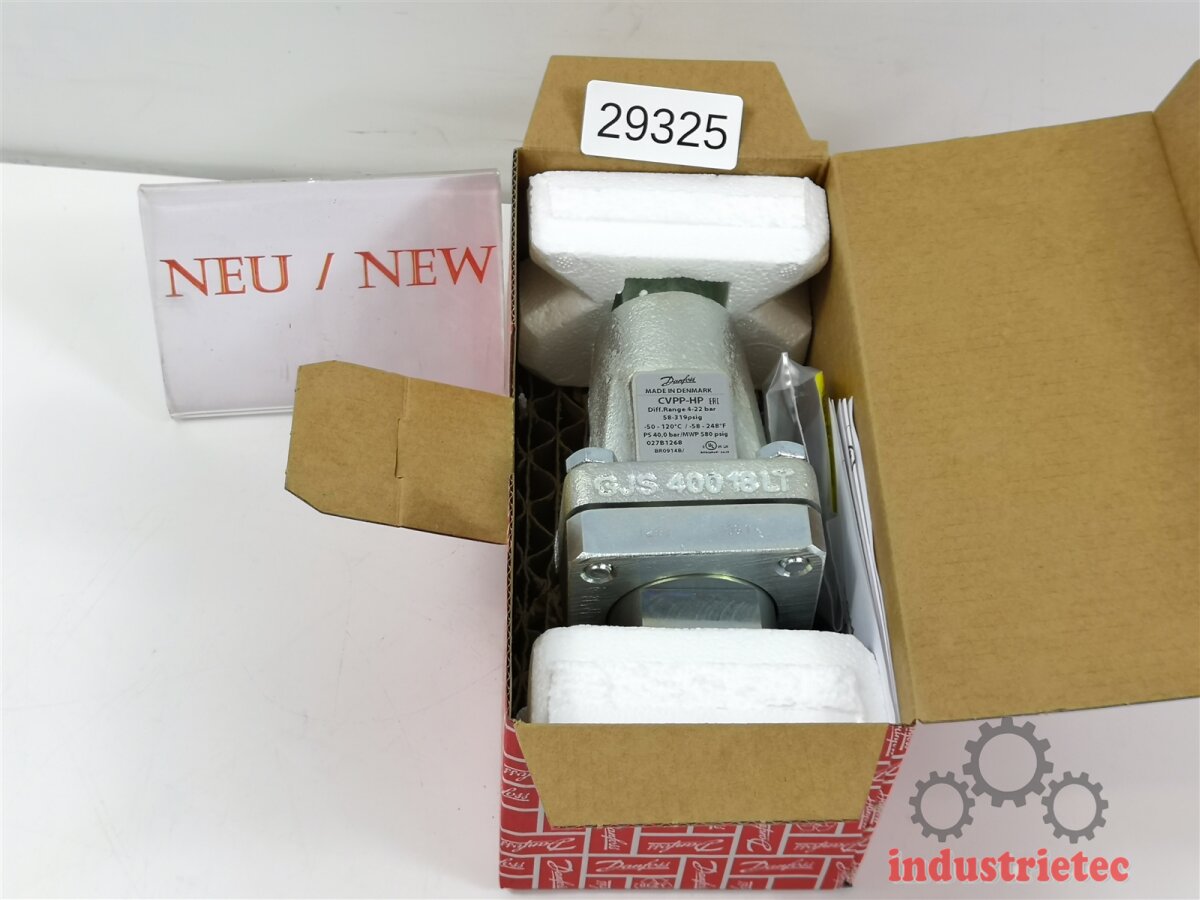Danfoss CVPP-HP Valve Pilotventil 027B1268, 350,00